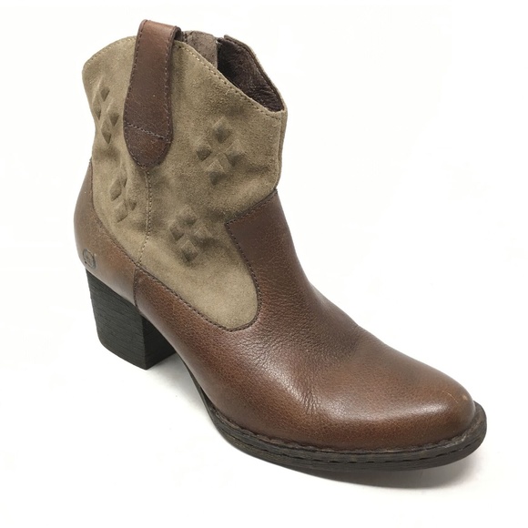 Born | Shoes | Womens Born Capri Western Ankle Boots Size 85m | Poshmark